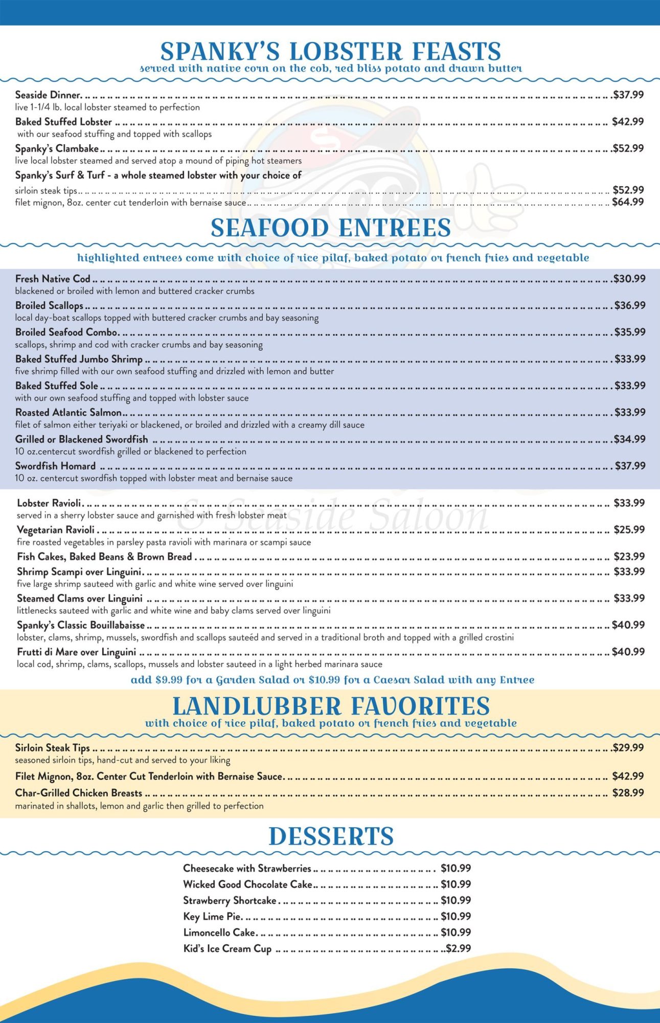 Our Menu – spankysclamshack